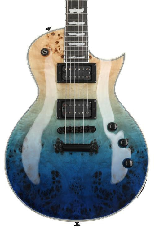ESP LTD EC-1000 Electric Guitar - Blue Natural Fade | Sweetwater
