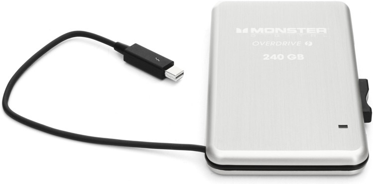 Monster Digital Overdrive Thunderbolt 240GB | Sweetwater