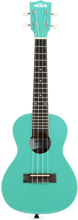 Kala Candy Shoppe Concert Ukulele - Cotton Candy Blue | Sweetwater