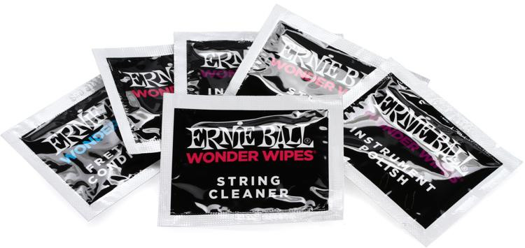 Ernie Ball Wonder Wipes Combo 6-pack | Sweetwater