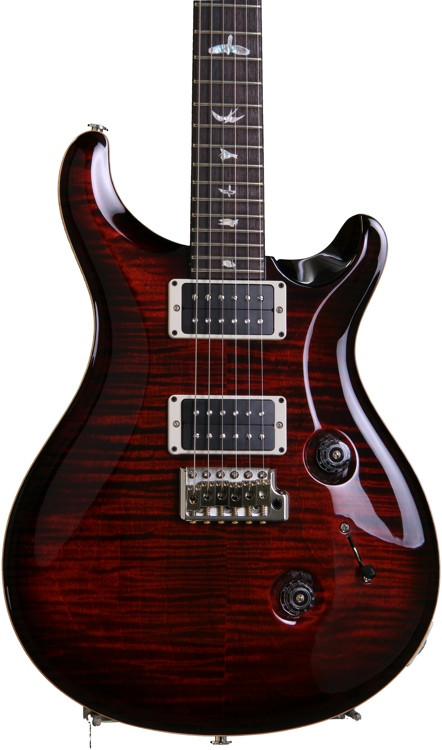PRS Custom 24 Figured 10-Top - Fire Red Burst | Sweetwater