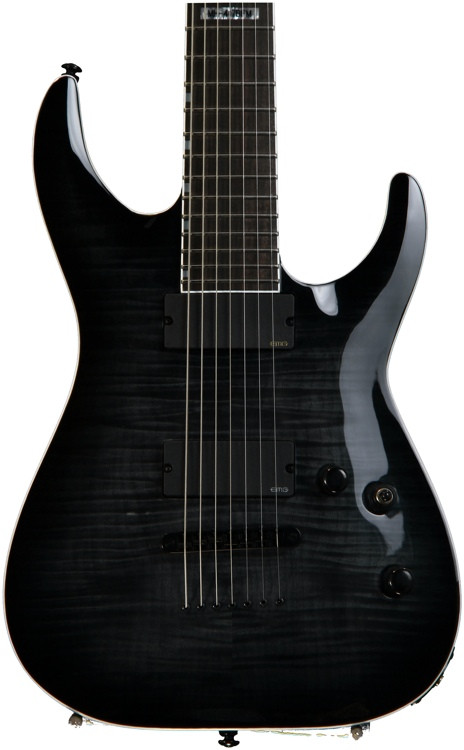 ESP LTD MH-417B 7-string Baritone - See Thru Black Sunburst | Sweetwater