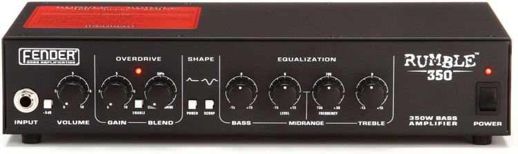 Fender Rumble 350 - 350-Watt Bass Head | Sweetwater