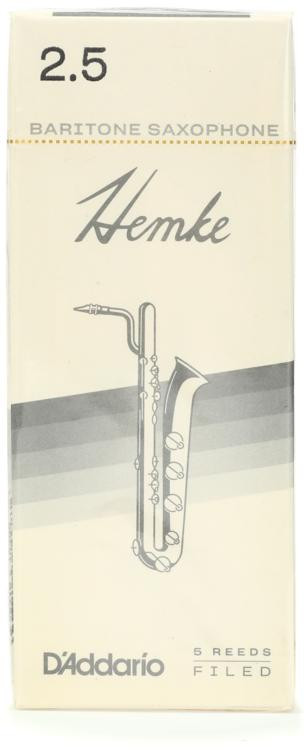 D'Addario RHKP5BSX250 - Frederick L. Hemke Baritone Saxophone Reeds - 2 ...