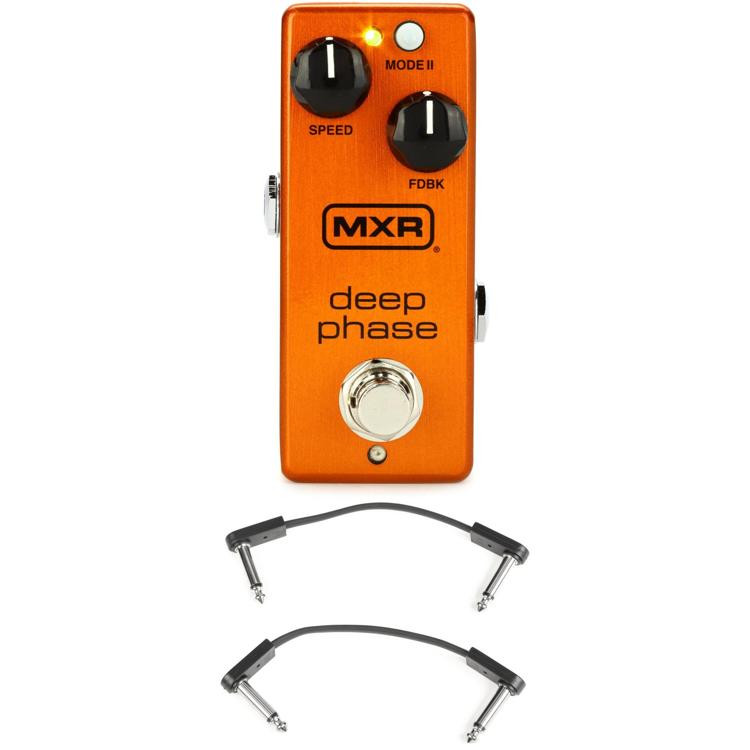 MXR M279 Deep Phase Pedal with 3 Patch Cables | Sweetwater