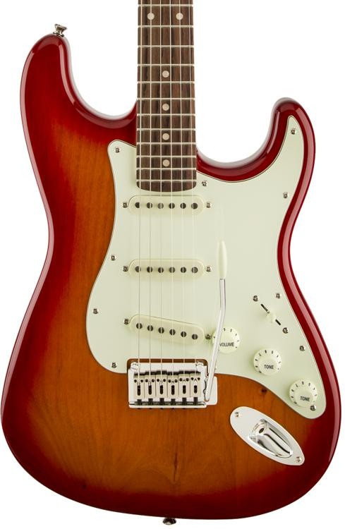 Squier Standard Stratocaster - Cherry Sunburst with Indian Laurel ...