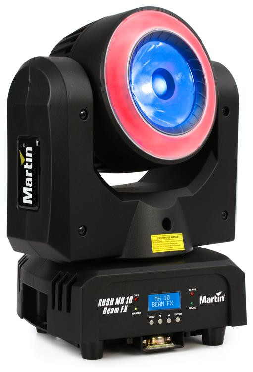 Martin Lighting RUSH MH 10 Beam FX LED RGBW Moving-head Beam | Sweetwater