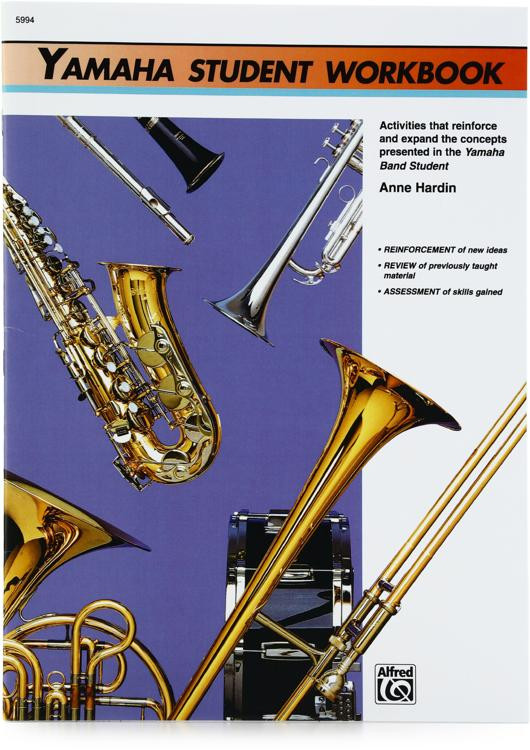 Alfred Music Yamaha Band Student - Book 1, Student Workbook | Sweetwater