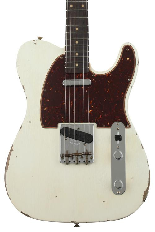 Fender Custom Shop 1961 Relic Telecaster - Aged Olympic White with ...