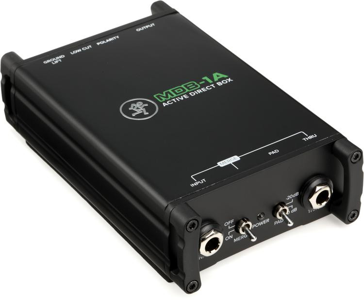Mackie MDB-1A Active Direct Box | Sweetwater