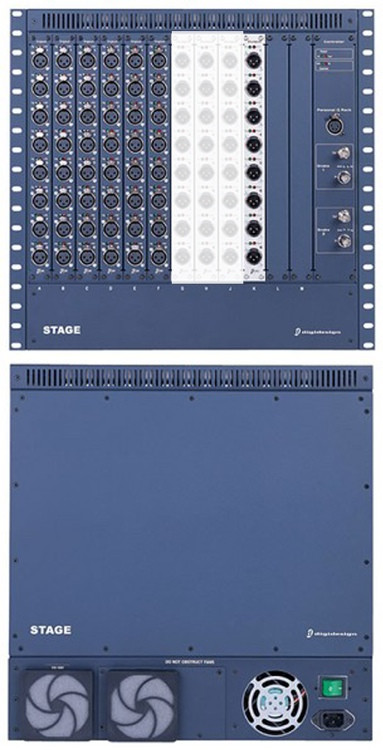 Avid D-Show 48x8 Stage Rack | Sweetwater