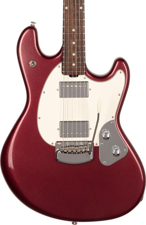 Ernie Ball Music Man StingRay RS - Maroon Mist | Sweetwater