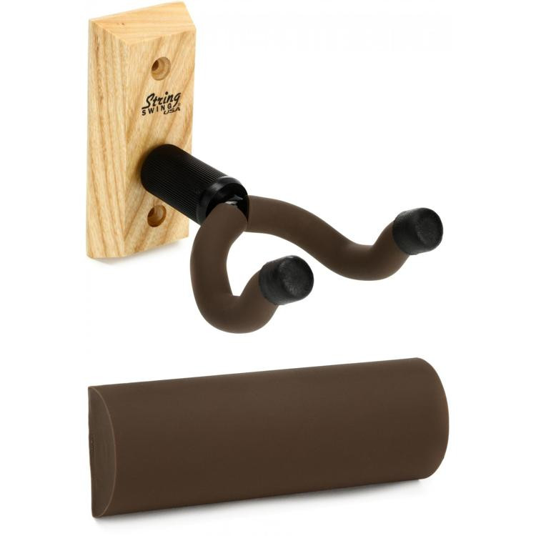 String Swing CC01K Guitar Keeper Wall Mount Guitar Hanger with Wall ...