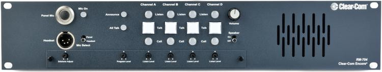 Clear-Com RM-704 4-channel Remote Station - Rackmount | Sweetwater