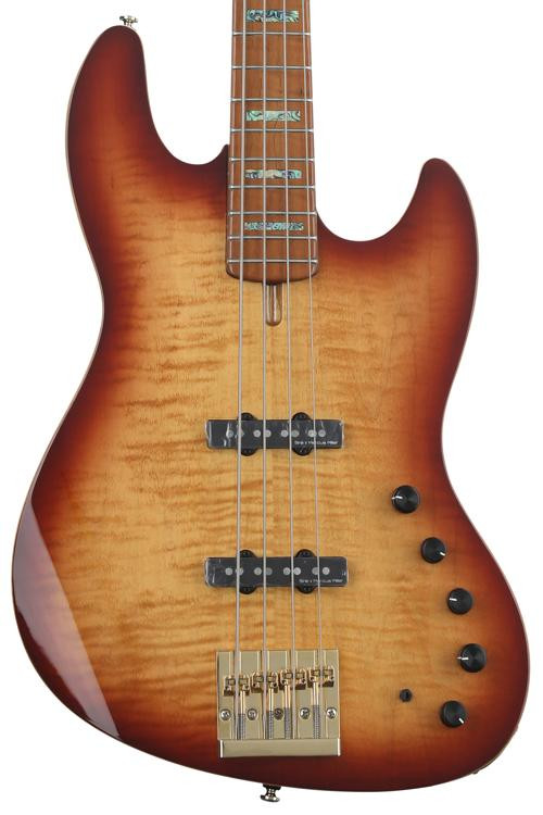 Sire Marcus Miller V10dx 4-string Bass Guitar - Tobacco Sunburst ...