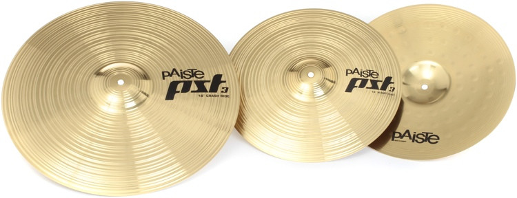 Paiste PST 3 Essential Cymbal Set - 14"/18" | Sweetwater