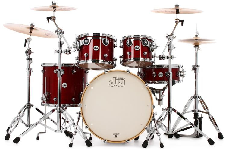 DW DDLG2215CS Design Series 5-piece Shell Pack - Cherry Stain | Sweetwater