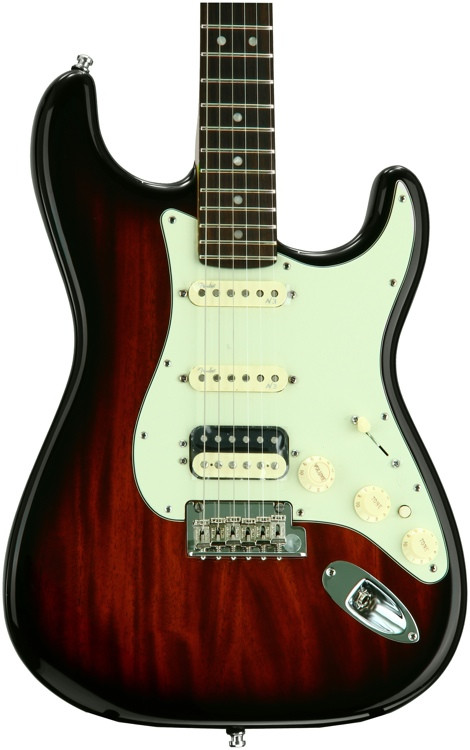 Fender Limited Edition American Deluxe Mahogany Stratocaster HSS ...