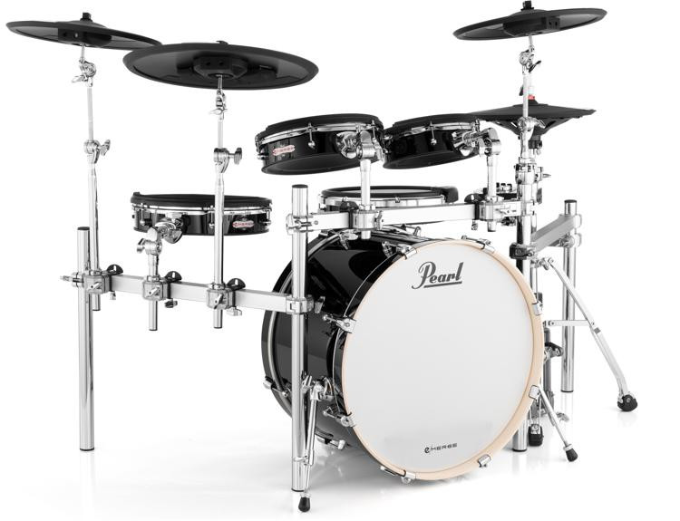 Pearl e/Merge e/Hybrid Electronic Drum Set with 22-inch Bass Drum ...