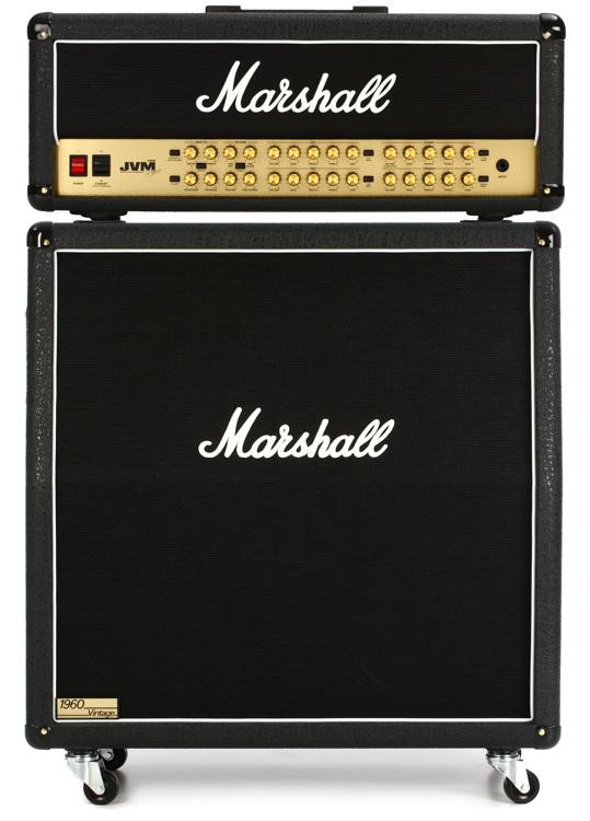 Marshall JVM410 Head and 1960AV Cabinet Bundle | Sweetwater