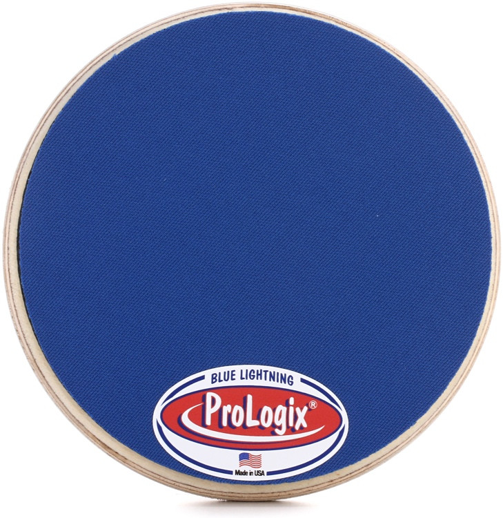 Prologix Percussion Blue Lighting Practice Pad - 6" | Sweetwater