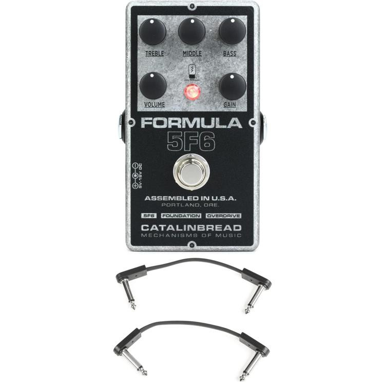 Catalinbread Formula 5F6 Tweed Bassman-style Overdrive Pedal with 3 ...