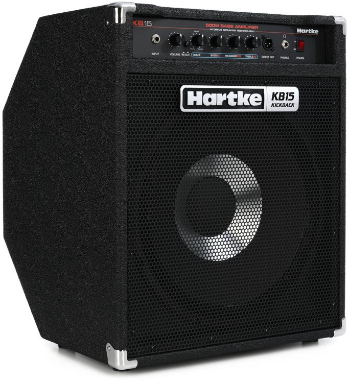 Hartke KB15 Kickback 1x15" 500-watt Bass Combo Amp Reviews | Sweetwater