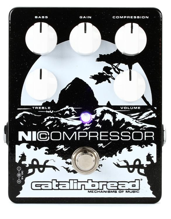 Catalinbread NiCompressor Pedal - Black | Sweetwater