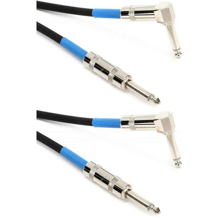 Pro Co EGL-30 Excellines Straight to Right Angle Instrument Cable (2 ...