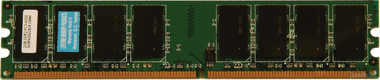 Top Tier PC2-4200 DDR2 DIMM - 2 GB | Sweetwater