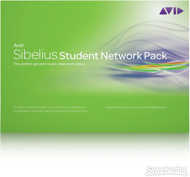 Avid Sibelius 6 Student Network Pack | Sweetwater
