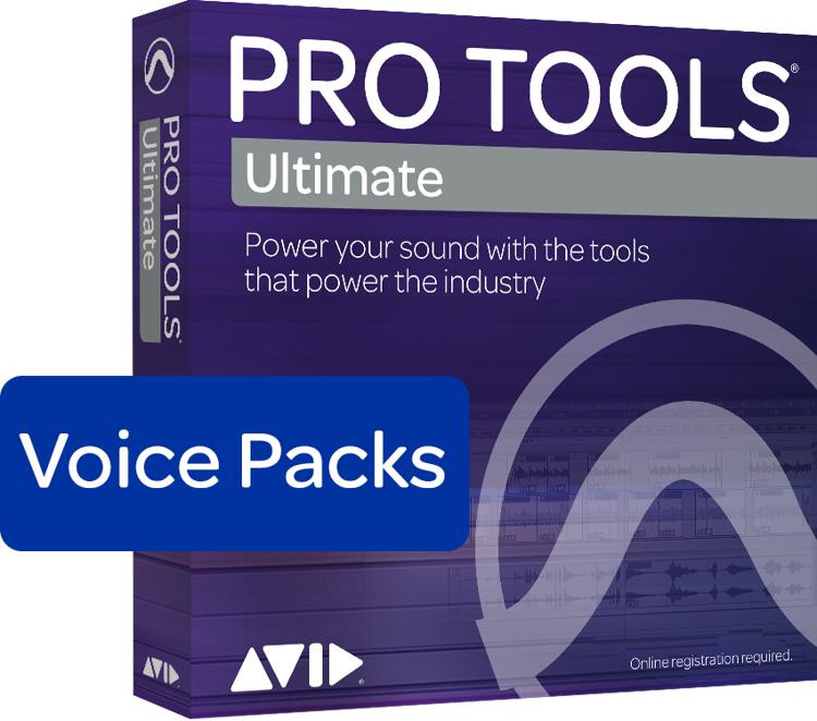 Avid Pro Tools Ultimate - 1280 Voice Pack Perpetual License | Sweetwater