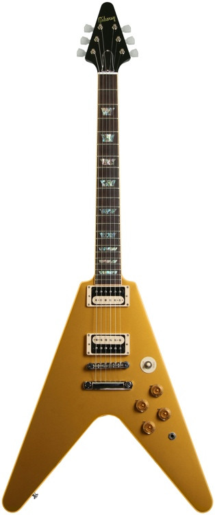 Gibson Custom Flying V Standard -Goldtop | Sweetwater