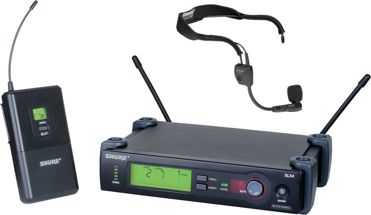 Shure SLX14/WH30 - H5 Band (518 - 542 MHz) | Sweetwater