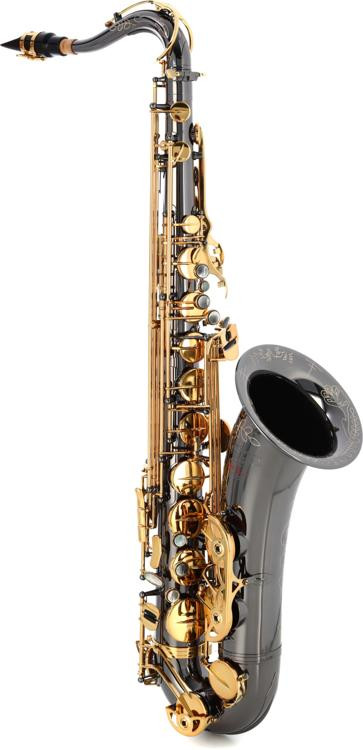 Growling Sax Uprise Series Gen 2 Tenor Saxophone - Black & Gold Lacquer ...