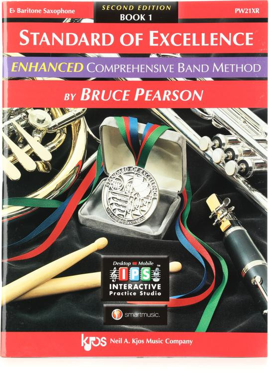 Kjos Standard of Excellence Enhanced Book 1 - Baritone Saxophone ...