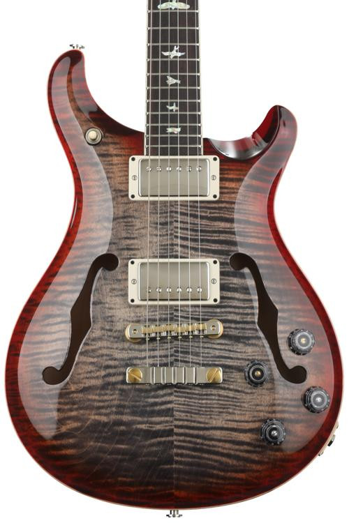 PRS McCarty 594 Hollowbody II - Charcoal Cherry Burst | Sweetwater