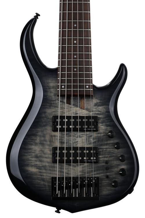 Sire Marcus Miller M7 6-string Bass Guitar - Transparent Black | Sweetwater