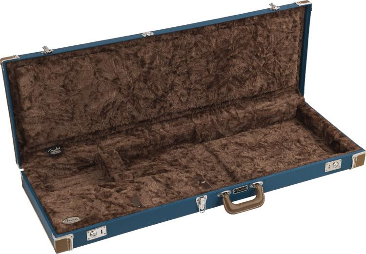 Fender Classic Series Wood Case for Strat/Tele - Lake Placid Blue ...
