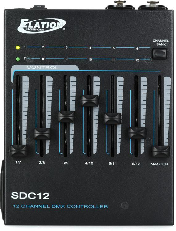 Elation SDC12 12-channel Basic DMX Controller | Sweetwater
