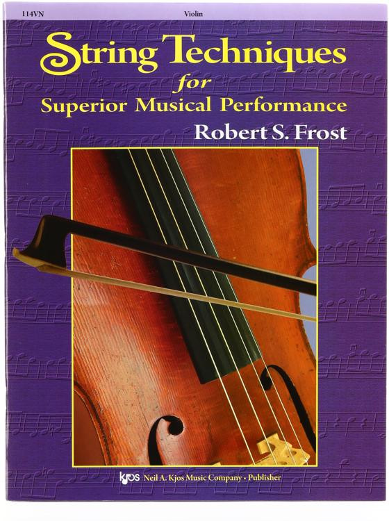 Kjos String Techniques for Superior Performance - Violin | Sweetwater