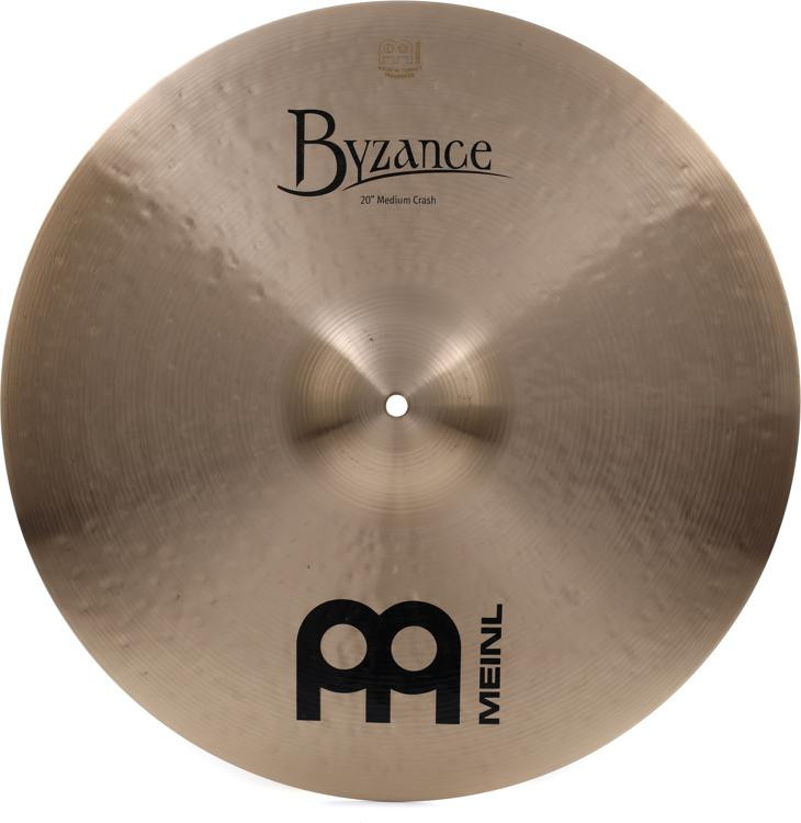 Meinl Cymbals 20 inch Byzance Traditional Medium Crash Cymbal | Sweetwater
