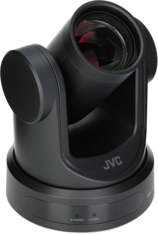 JVC 4K PZ400N NDI Remote Streaming Camera with Wide-angle Lens and 12x ...