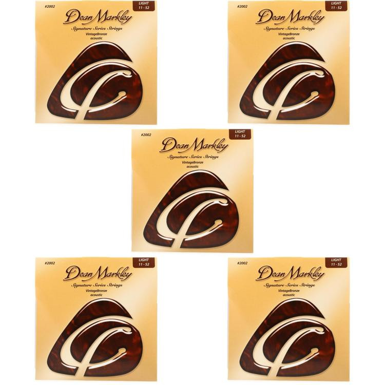 Dean Markley 2002 VintageBronze Signature 85/15 Bronze Acoustic Guitar ...