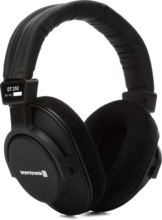 Beyerdynamic DT 250 80 ohm Closed-back Broadcast and Studio Headphones ...