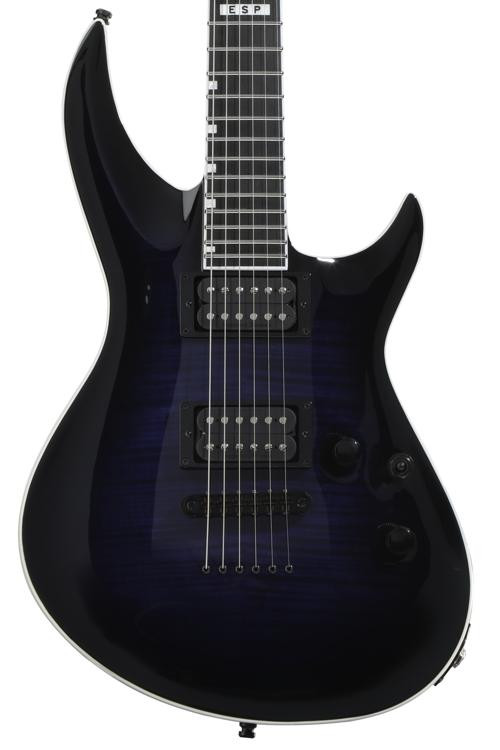ESP E-II Horizon III - Flamed Maple, Reindeer Blue | Sweetwater
