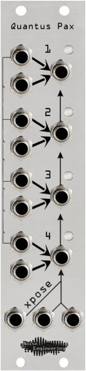 Noise Engineering Quantus Pax 4-channel Adder and Polyphonic Transposition Eurorack Module ...