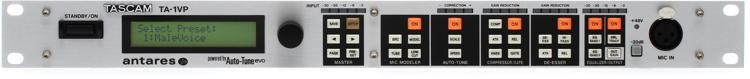 TASCAM TA-1VP Vocal Processor with Antares Auto-Tune Evo Reviews ...