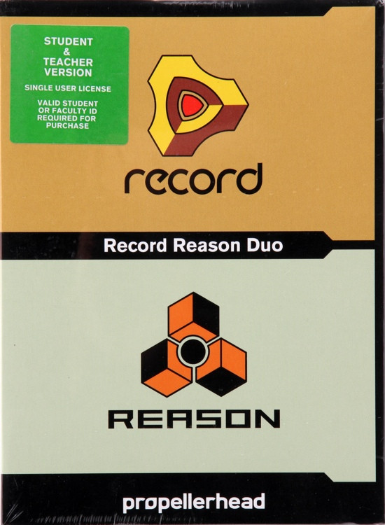 Reason Studios Record Reason Duo Student/Teacher Edition | Sweetwater