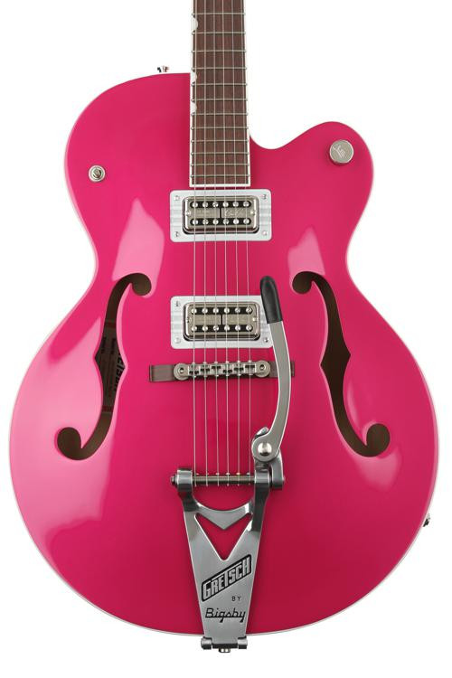Gretsch G6120T Brian Setzer Signature Hot Rod - Candy Magenta | Sweetwater